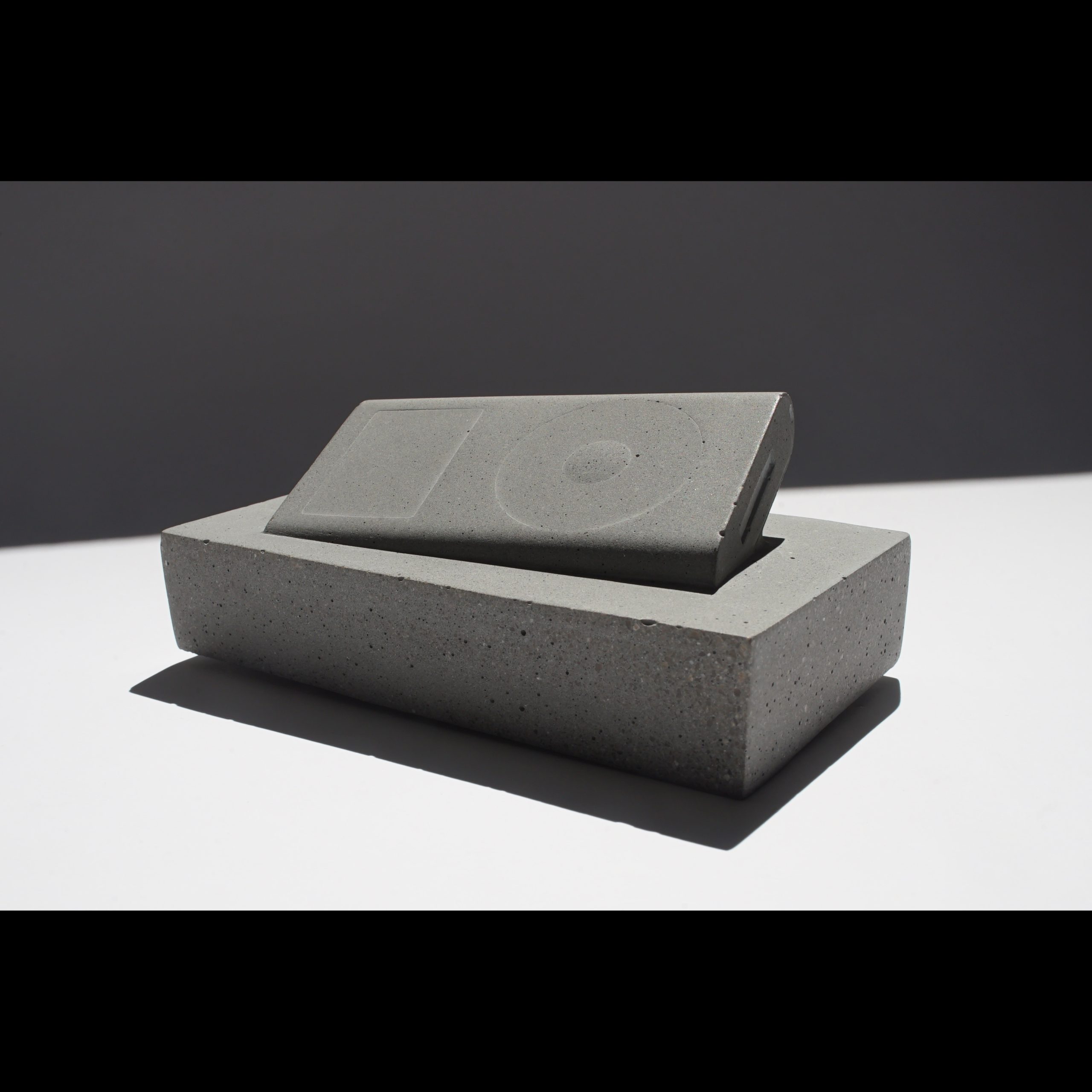 The Music Player 2004 - Contemporary concrete sculpture